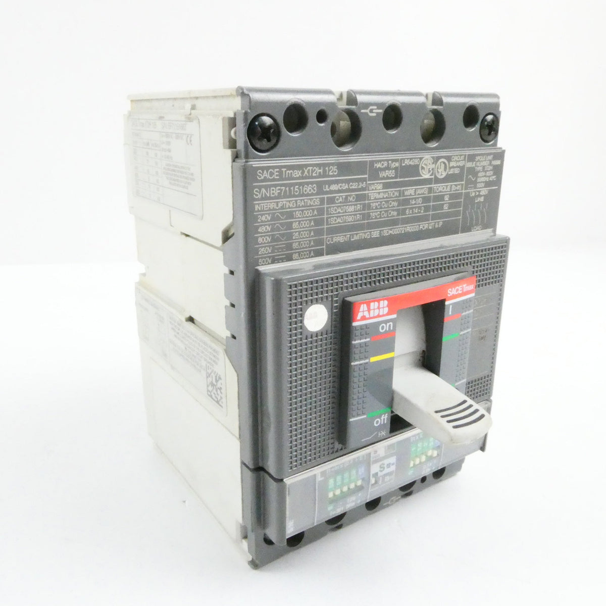 ABB SACE Tmax XT2H 125 CIRCUIT BREAKER – SZ Handel