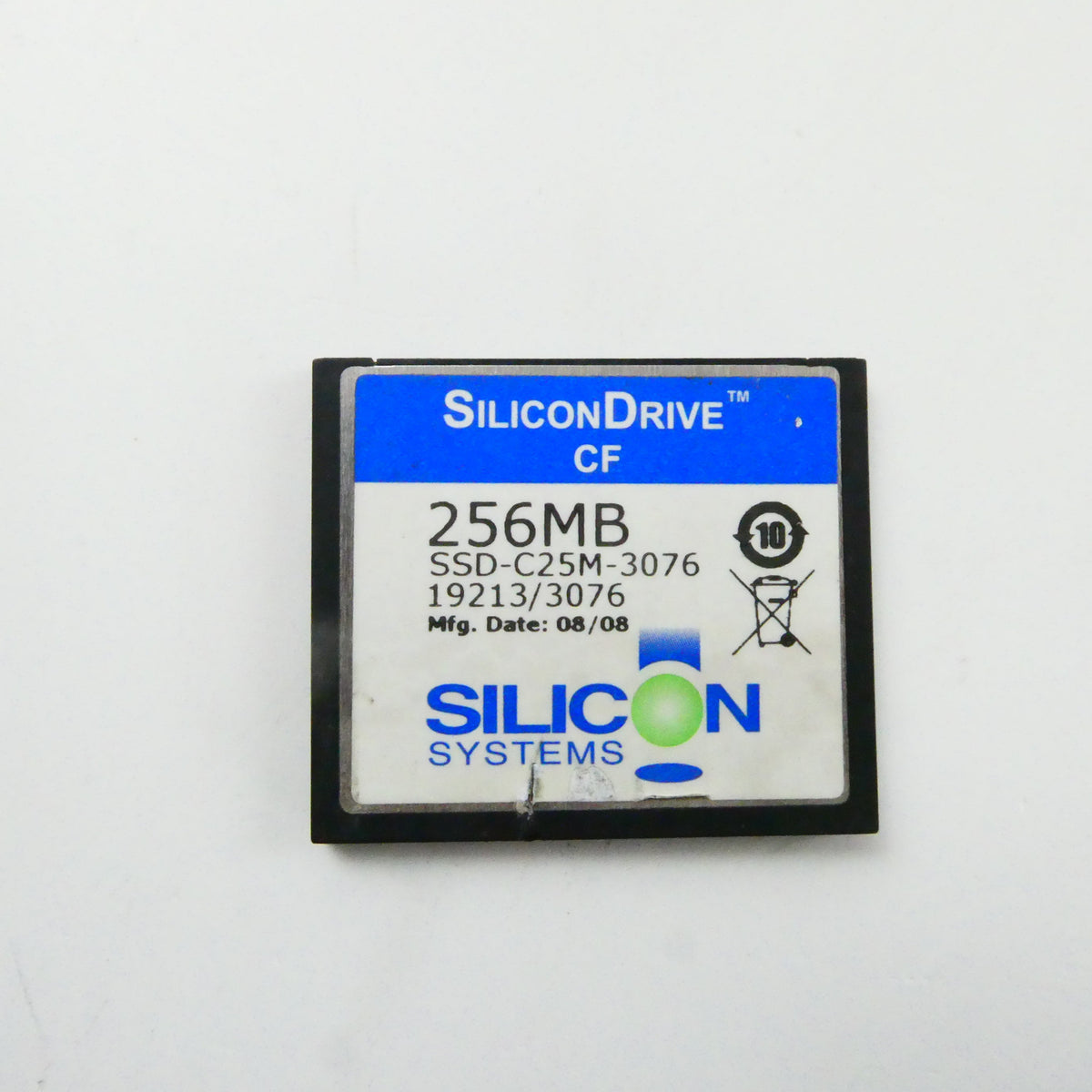 SILICON DRIVE 5CFCRD.0256-03 SSD-C25M-3076 (256MB) SSD-CARD – SZ Handel