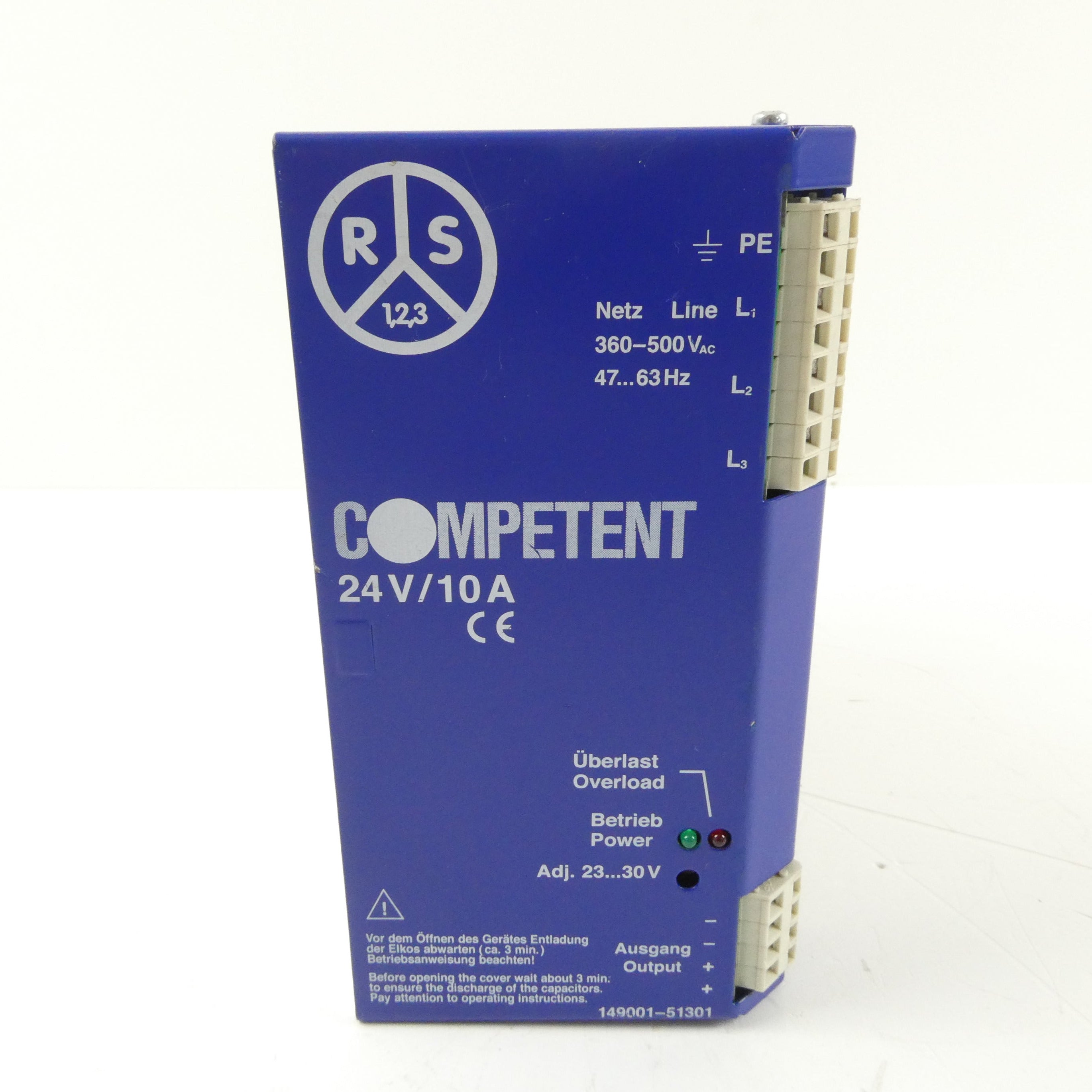 COMPETENT COSMO 149001-51301 (24V/10A) POWER SUPPLY – SZ Handel