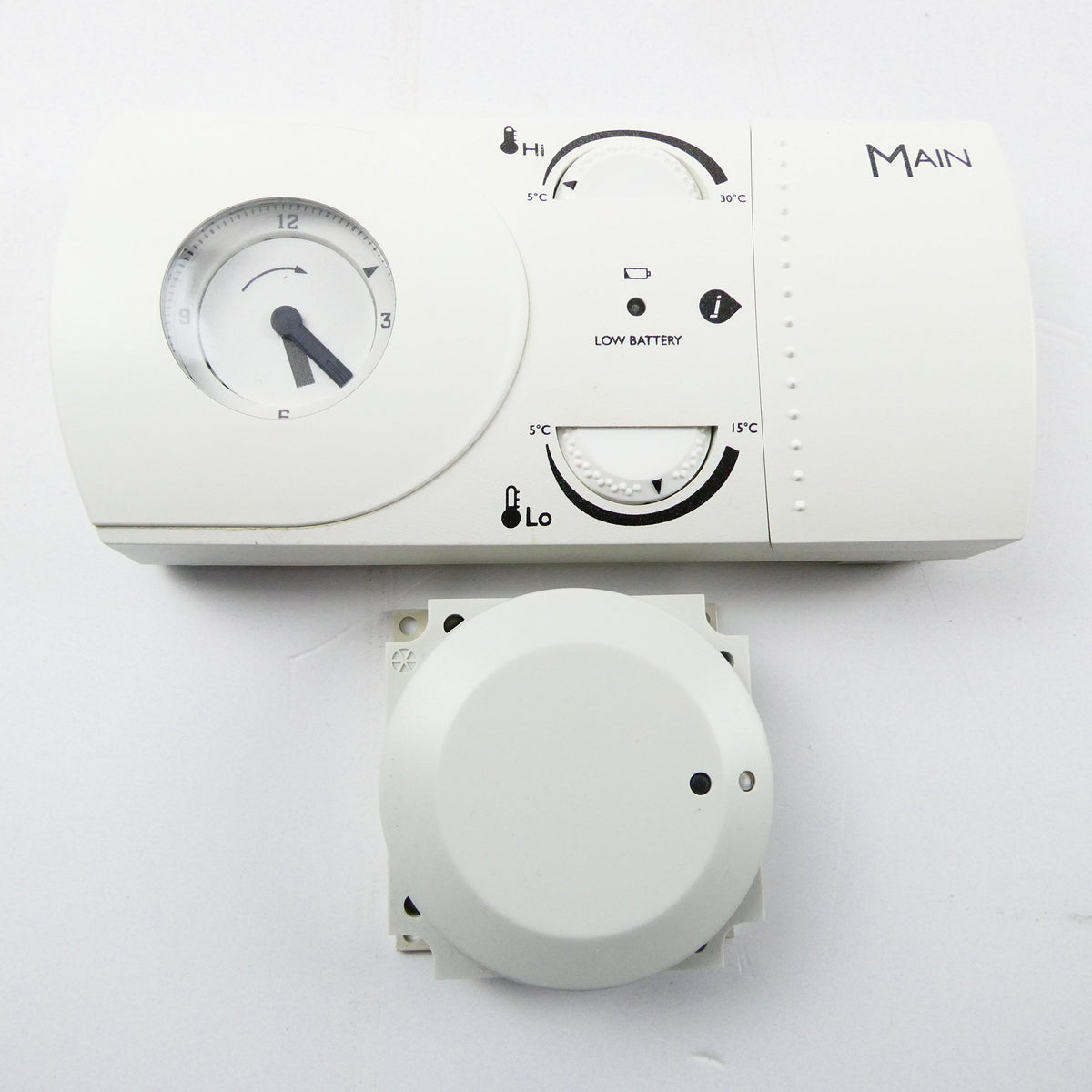 BAXI MAIN 5117393 SINGLE CHANNEL WIRELESS PROGRAMMABLE ROOM THERMOSTAT ...