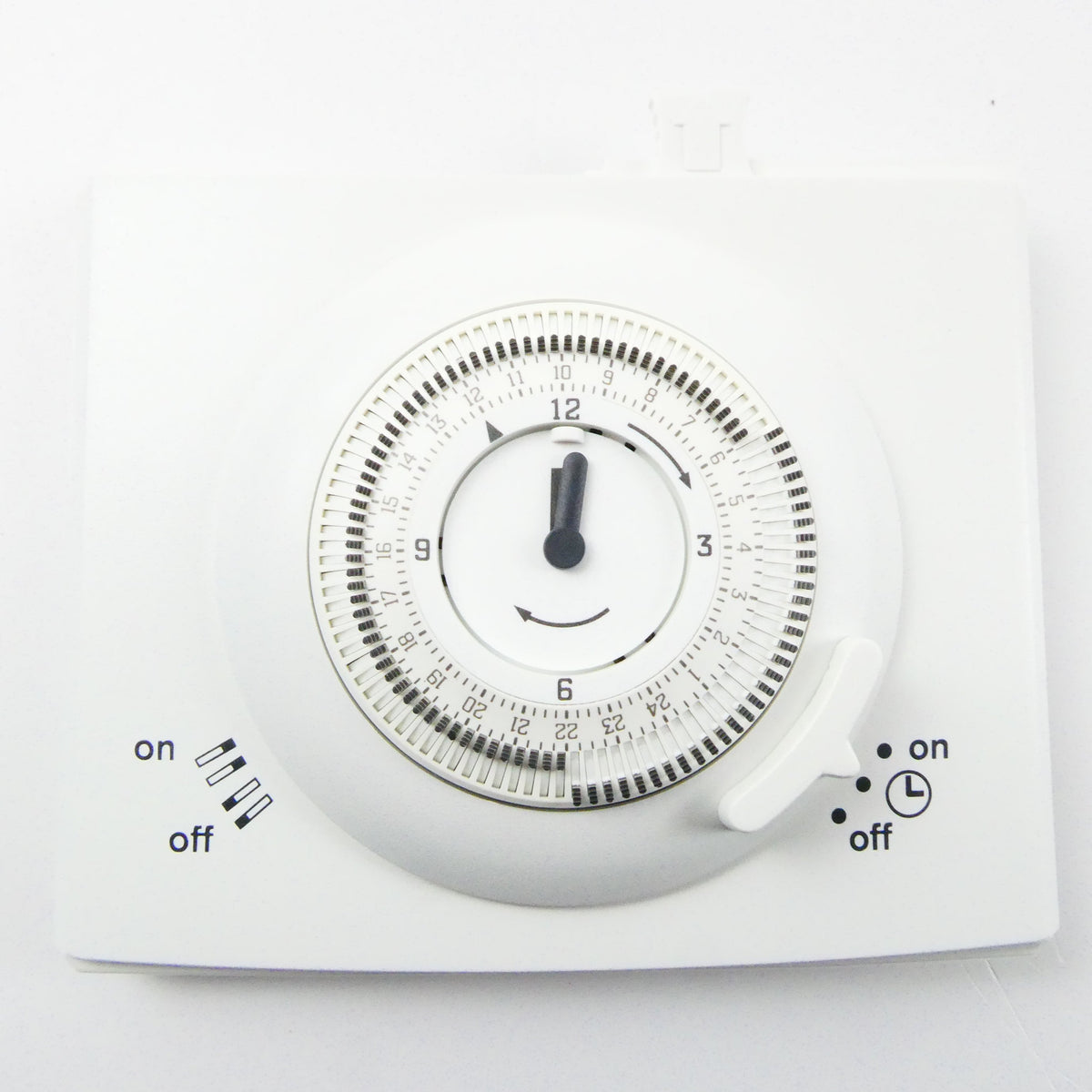 WORCESTER 7716192036 24V MECHANICAL SINGLE CHANNEL PLUG-IN TIMECLOCK ...