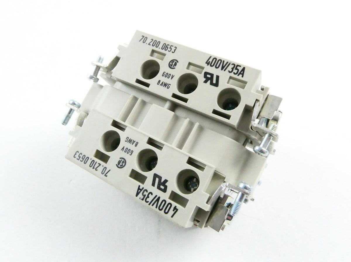WIELAND 70.210.0653 (400V/35A) STECKER und BUCHSENEINSATZ – SZ Handel