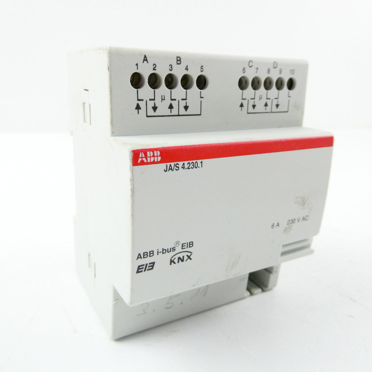 ABB JA/S4.230.1 (GH Q631 0072 R0111) (6A 230VAC) i-bus EIB 4-fach JALO ...