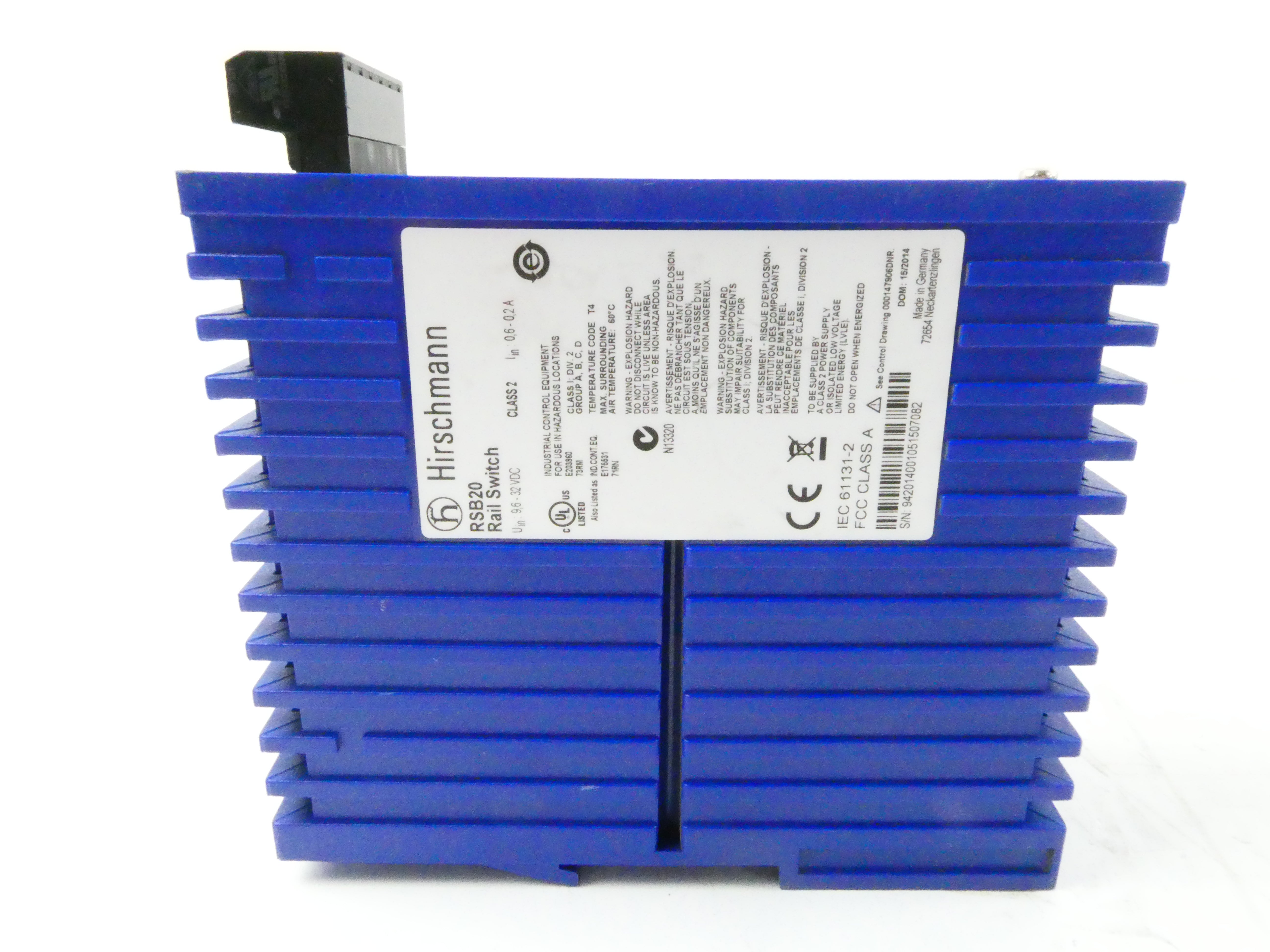 HIRSCHMANN RSB20 RAIL SWITCH – SZ Handel