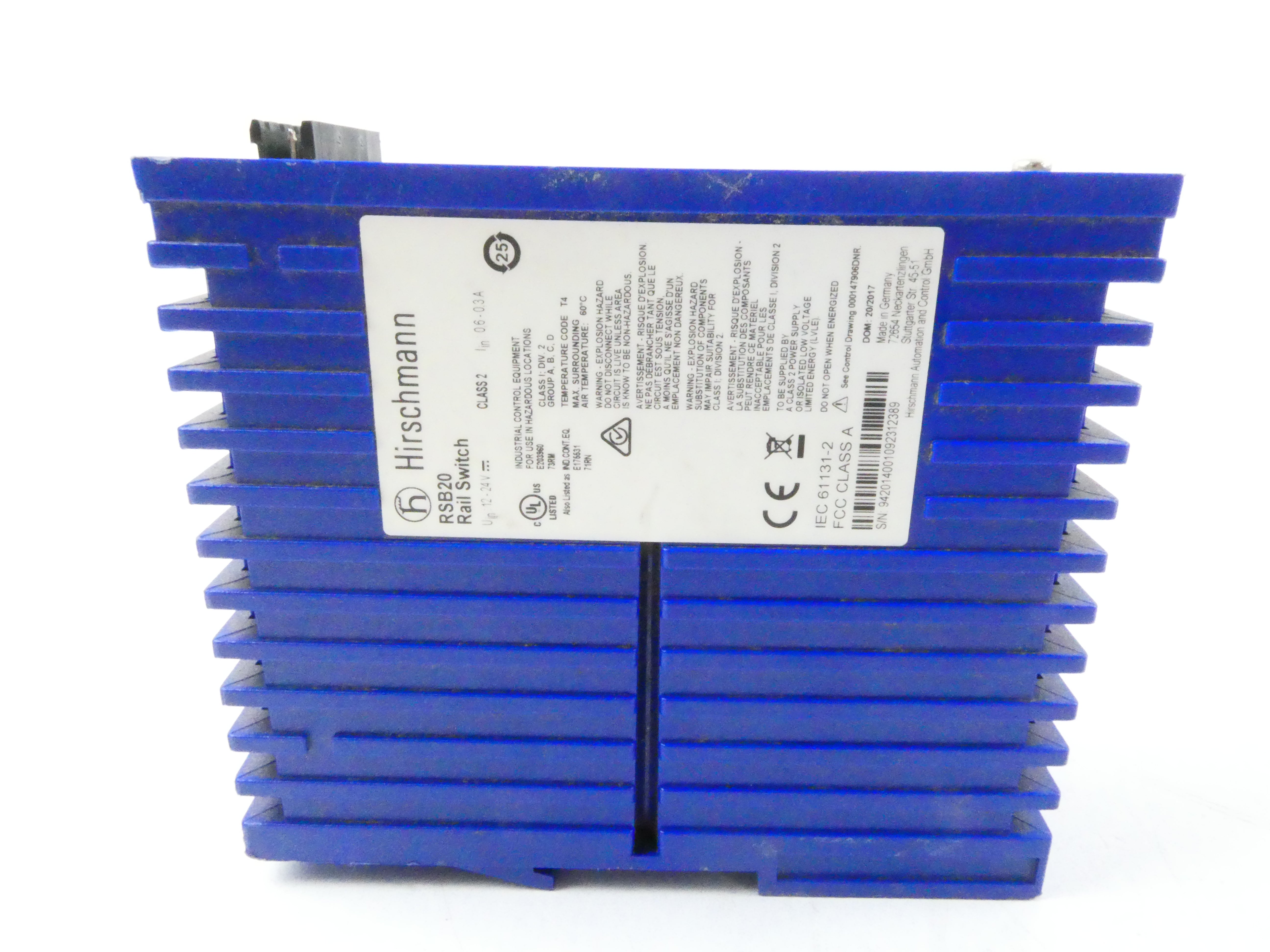 HIRSCHMANN RSB20 RAIL SWITCH_ – SZ Handel