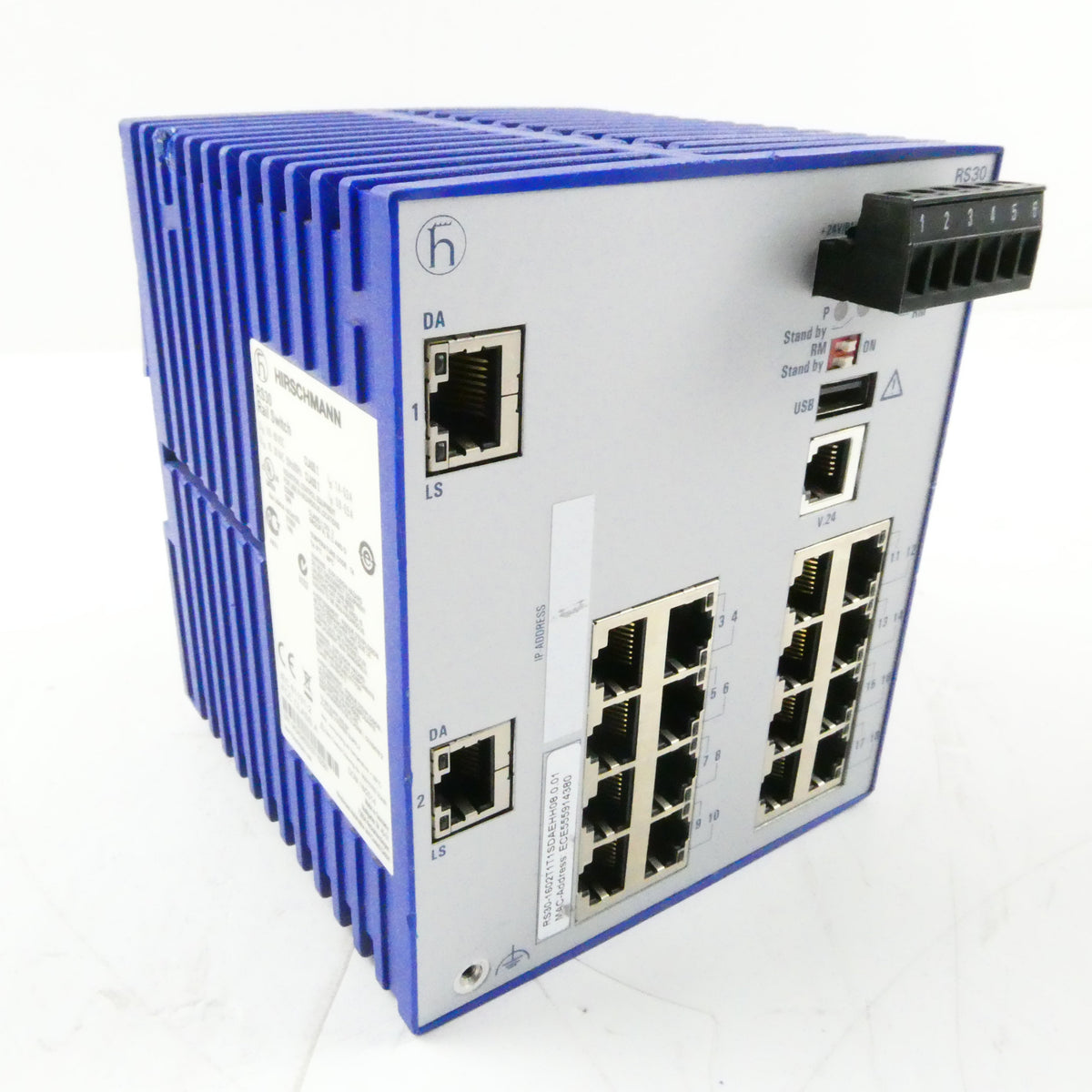 HIRSCHMANN RS30 RAIL SWITCH – SZ Handel