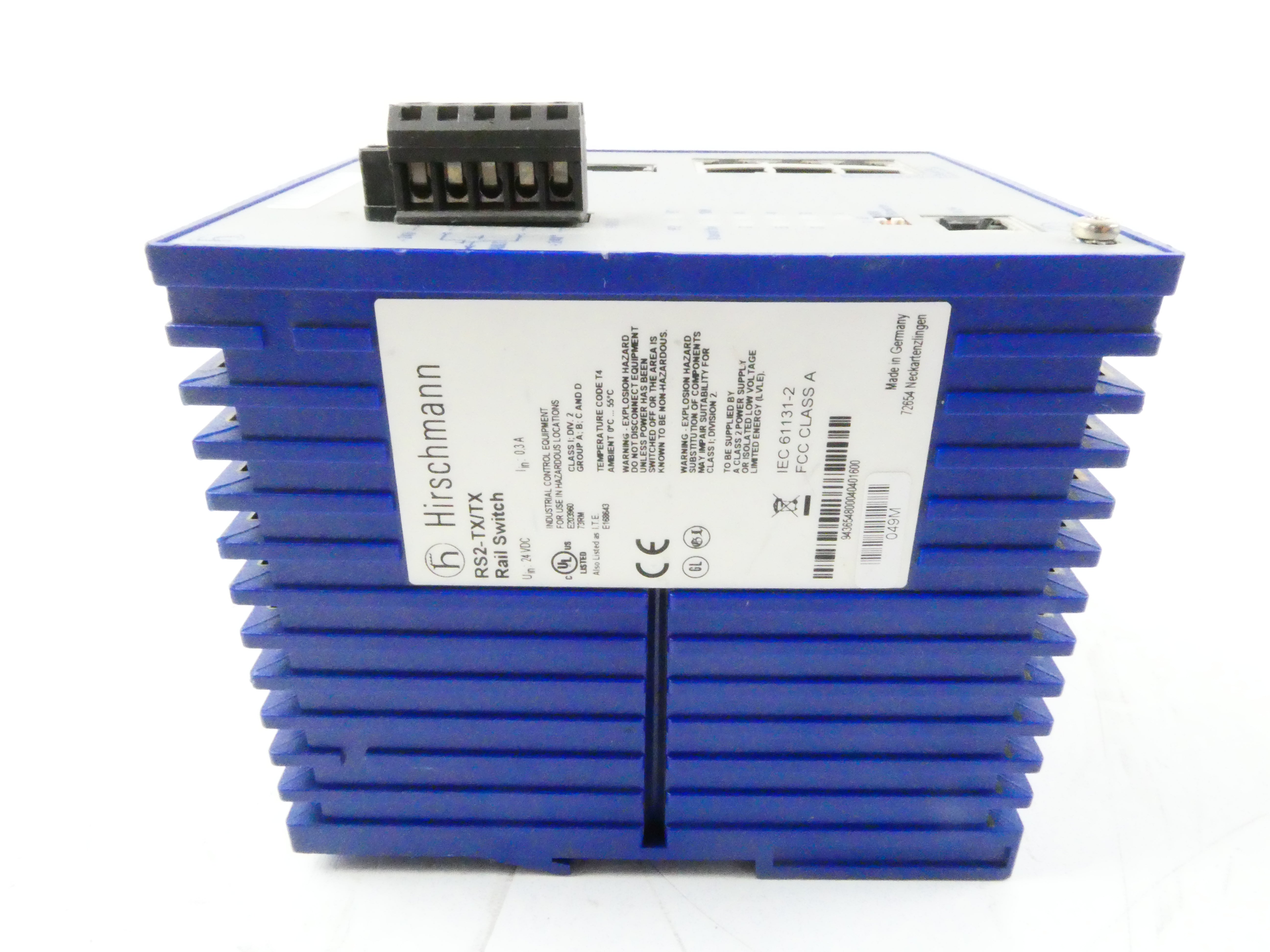 HIRSCHMANN RS2-TX/TX RAIL SWITCH – SZ Handel