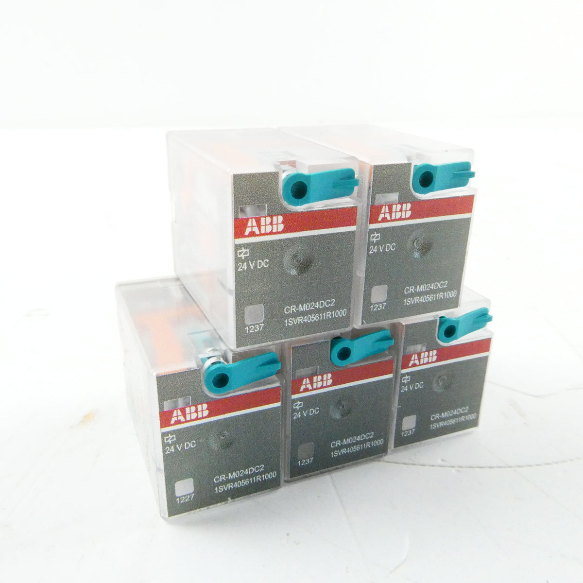 5x ABB CR-M024DC2 (1SVR405611R1000) (24VDC) RELAIS - set of 5 – SZ Handel