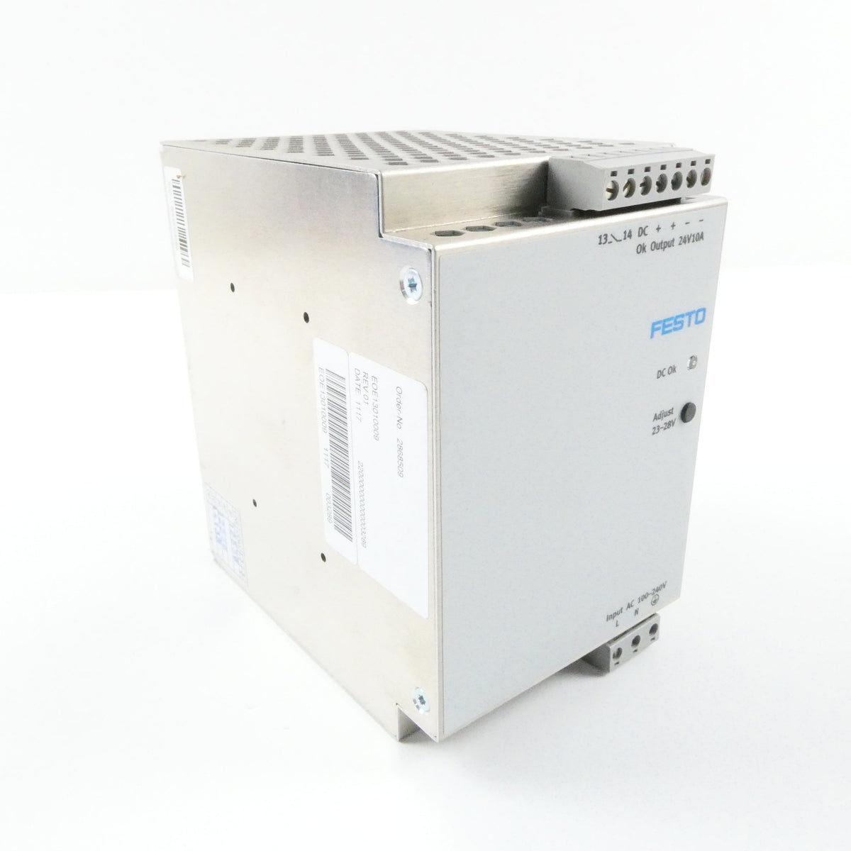 FESTO SVG-1 (547868) (230VAC 24VDC 10A) NETZTEIL – SZ Handel