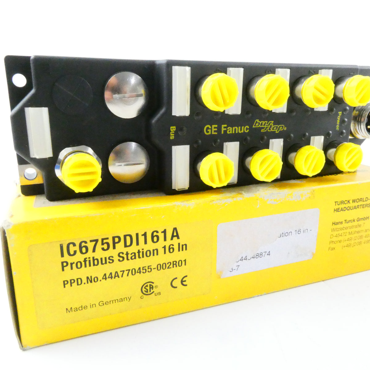 GE FANUC IC675PDI161A (18...30VDC) PROFIBUS STATION – SZ Handel