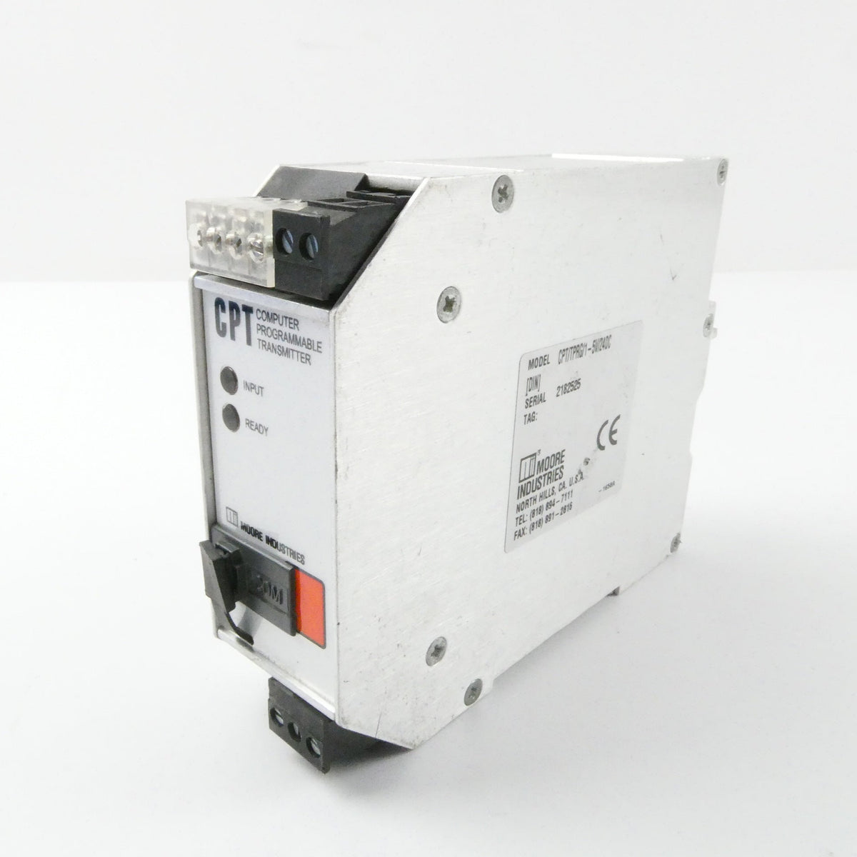 MOORE INDUSTRIES CPT/TPRG/1-5V/24DC COMPUTER PROGRAMMABLE TRANSMITTER ...