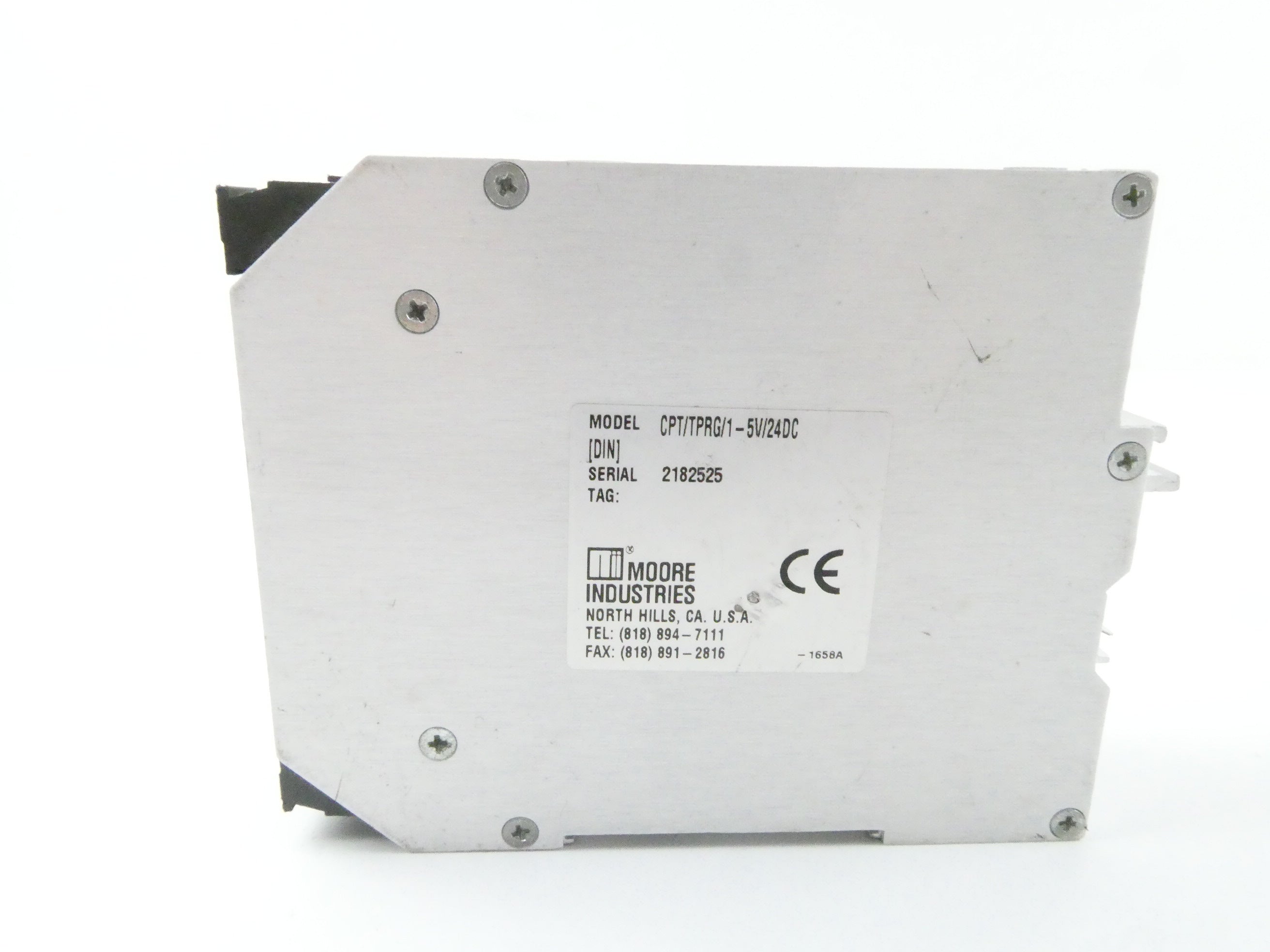 MOORE INDUSTRIES CPT/TPRG/1-5V/24DC COMPUTER PROGRAMMABLE TRANSMITTER ...