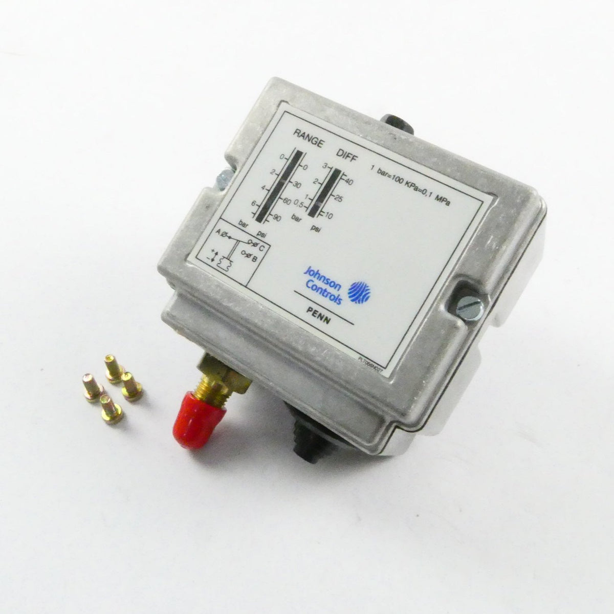 JOHNSON CONTROLS P77AAA-9300 PENN PRESSURE SWITCH (flash connection ...