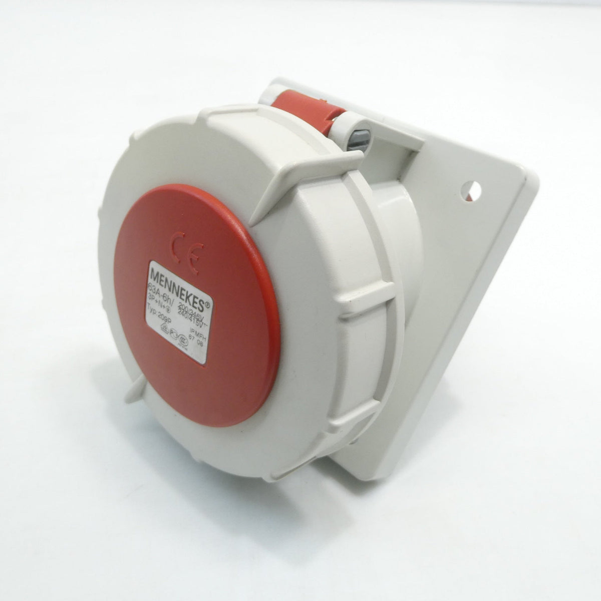 MENNEKES 209P (63A-6h 3P+N+ 200/346V 240/415V IP67 MFH08) ANBAUDOSE ...