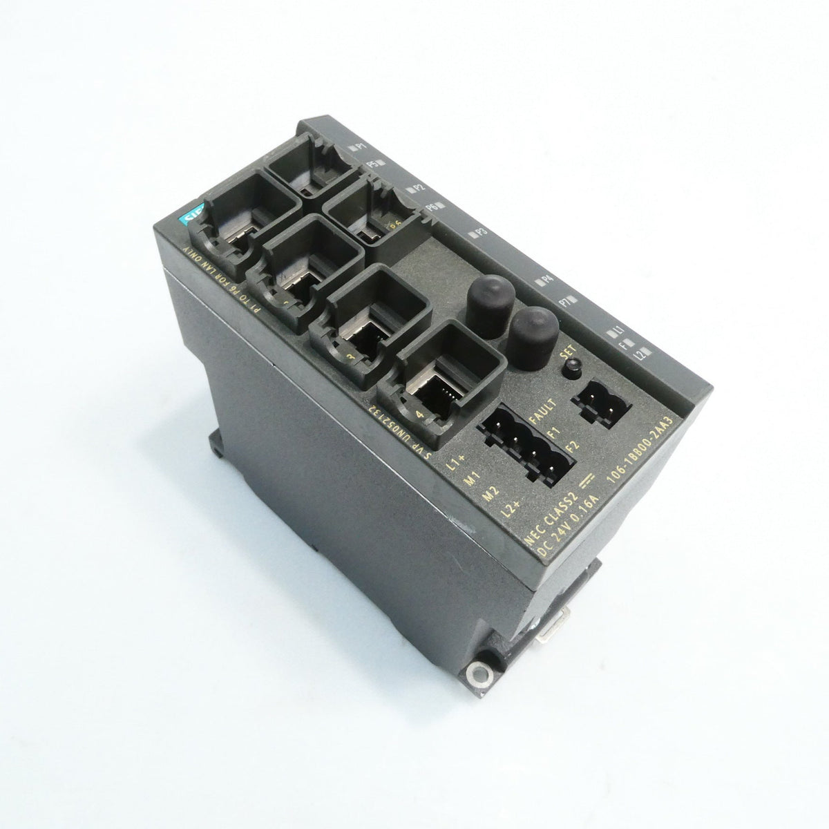 SIEMENS SCALANCE X106-1 6GK5106-1BB00-2AA3 INDUSTRIAL ETHERNET SWITCH ...